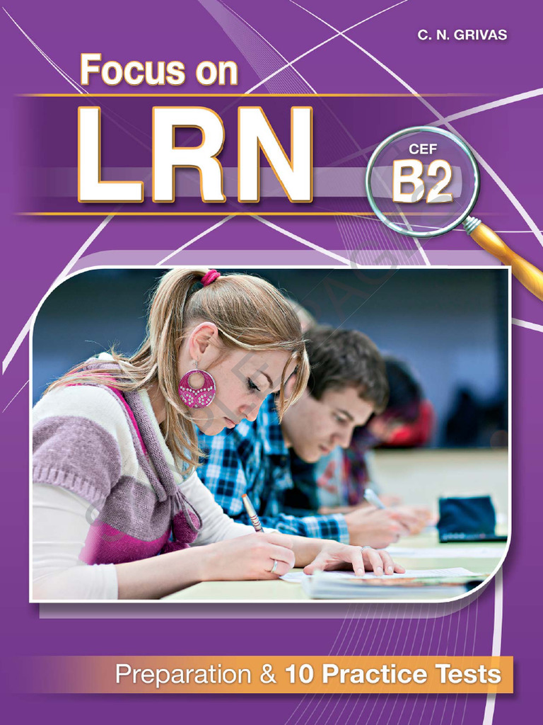 LRN CEF B2 Exam Guide & Practice | PDF | Question | Preposition And Postposition