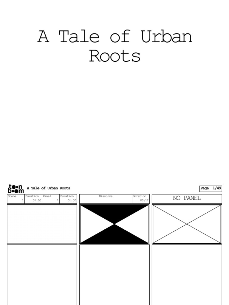 A Tales of Urban Roots Storyboard | PDF