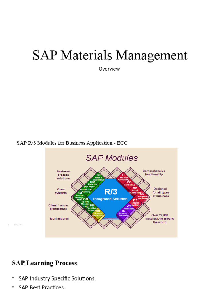 SAP MM Procurement Process 08052024 | PDF | Procurement | Invoice