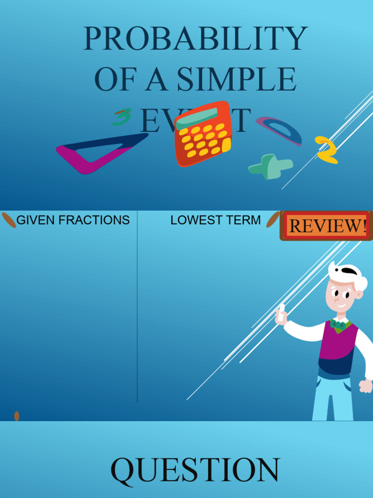 Probability of Simple Event PowerPoint | PDF