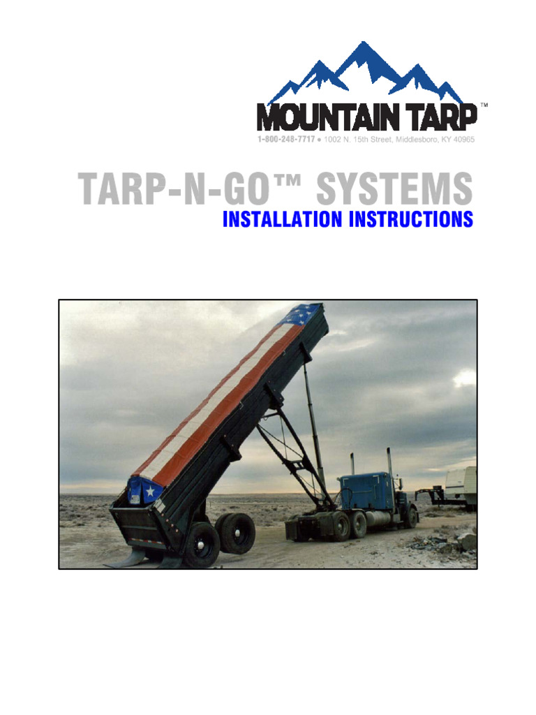 Tarp-N-Go Installation Manual 2018 | PDF