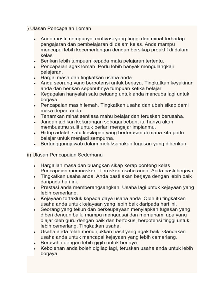 Ayat-Ayat Ulasan PBD | PDF