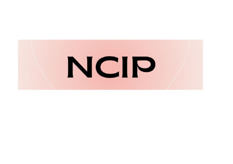 NCIP | PDF