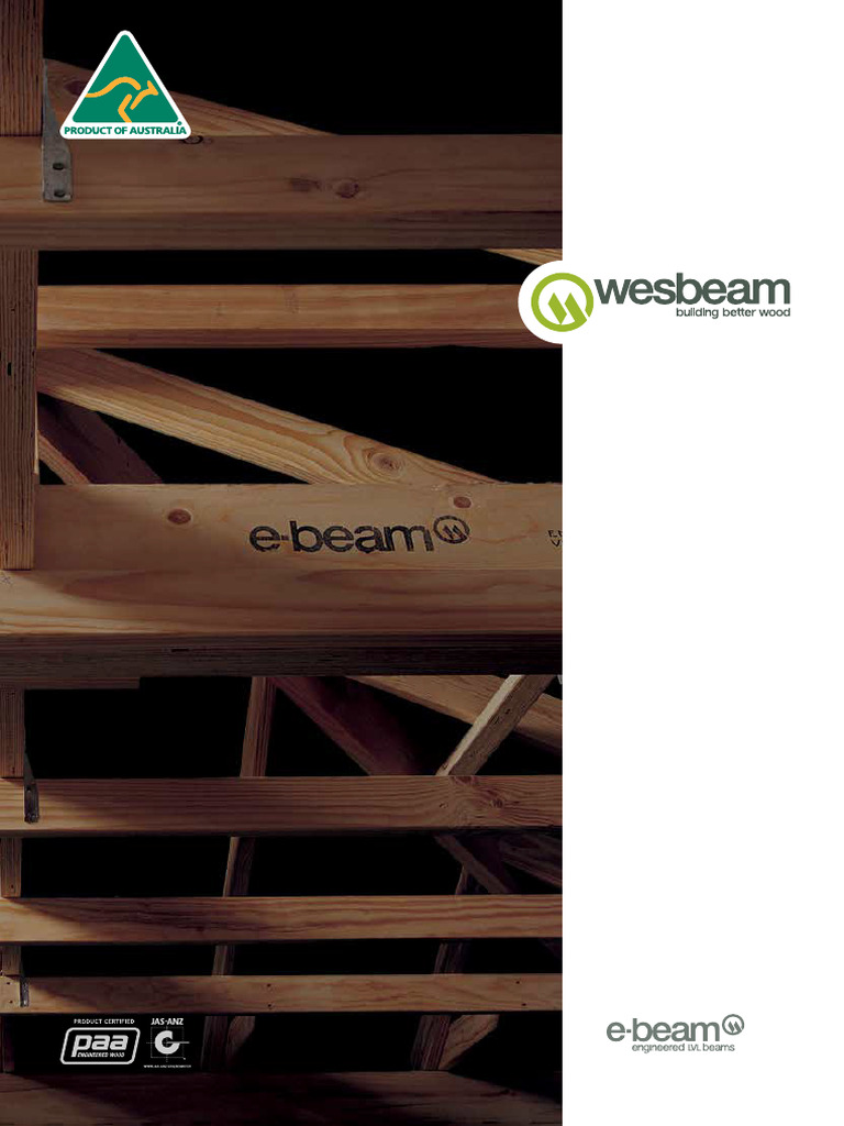 Wesbeam LVL Span Tables Guide | PDF | Lumber | Building Engineering