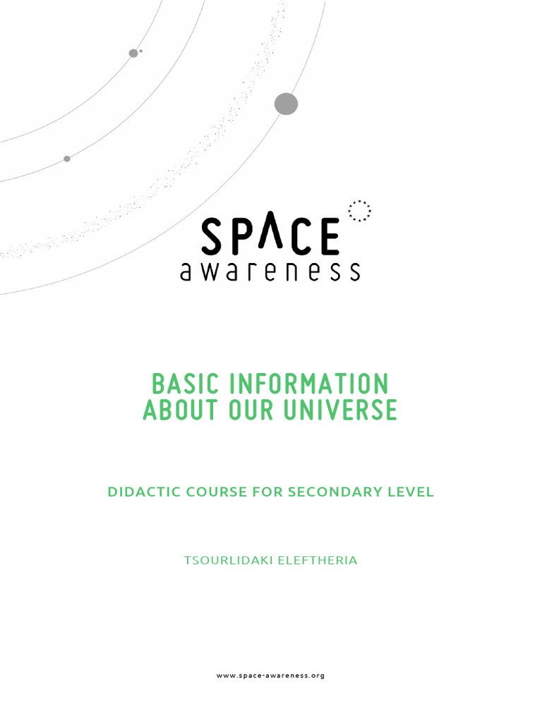 Didactic Course - Universe - Basics - Secondary | PDF | Experiment ...