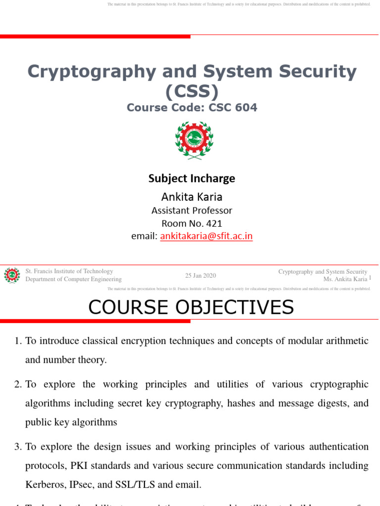 CSS Merged | PDF | Cryptography | Cryptanalysis