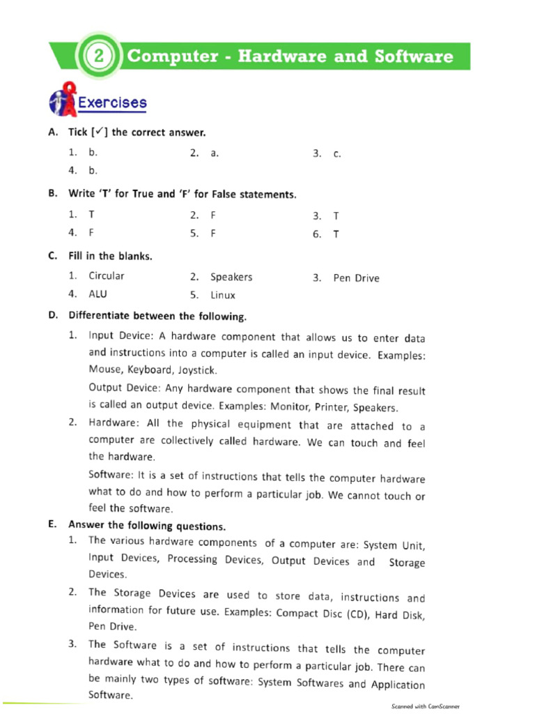 Class 3 Cs Chapter 2 | PDF