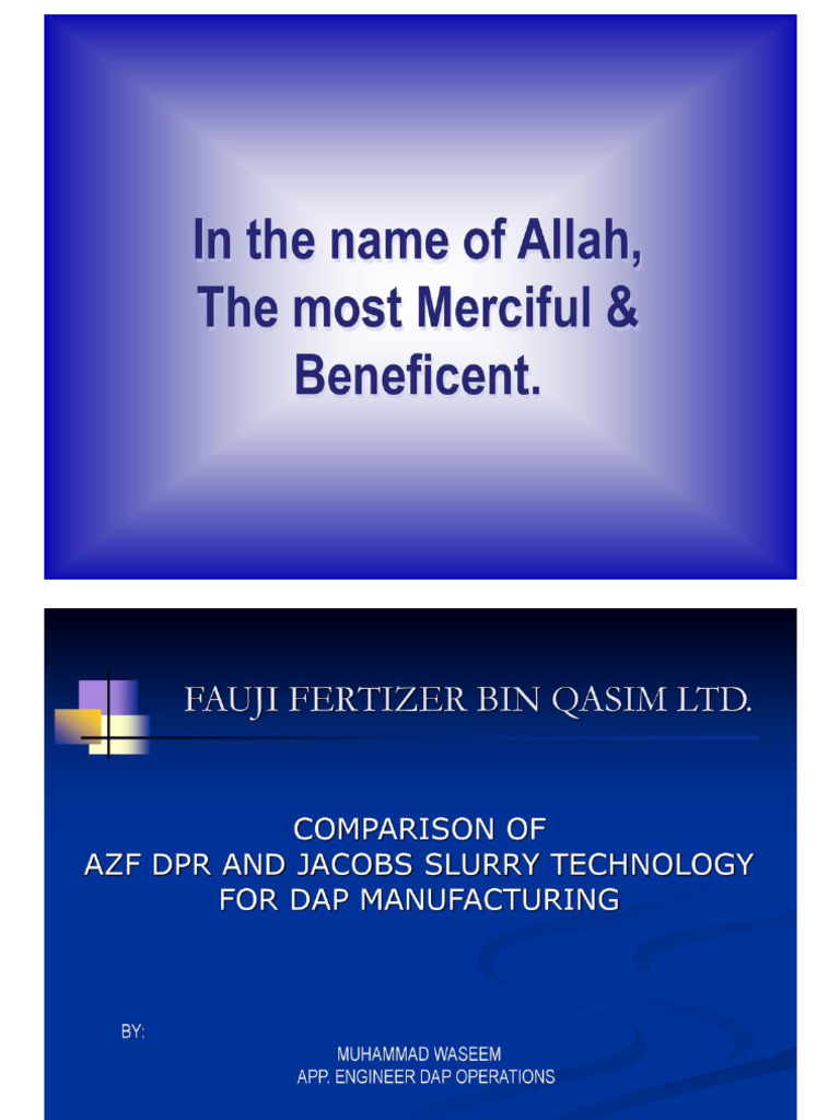 Comparison of AZF Dual Pipe Reactor (Pipe Reactor Process) With Jacobs ...