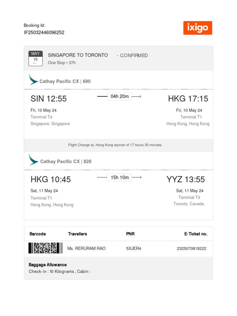 Cathay Pacific | Download Free PDF | Aviation