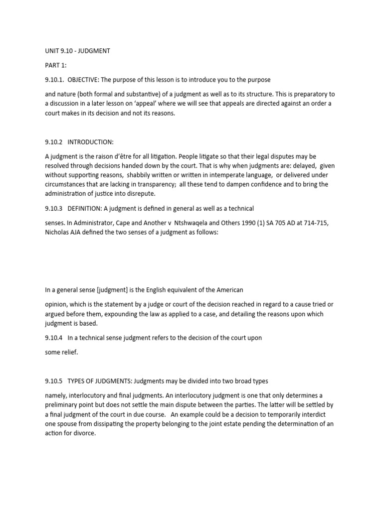 Judgment | PDF | Judgment (Law) | Appeal