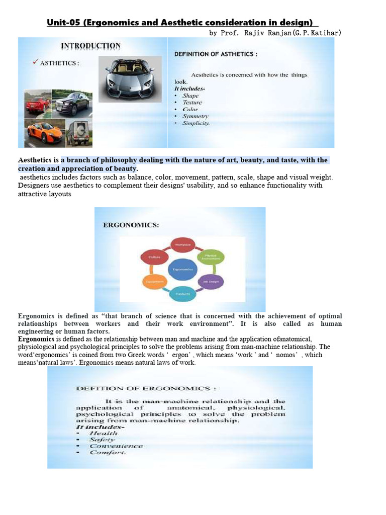 Unit - 05 Machine Design | Download Free PDF | Human Factors And ...