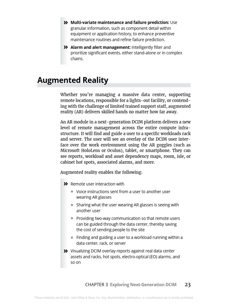 Part 6 - DCIM-For-Dummies - 3rd-Edition | PDF | Data Center | Augmented Reality