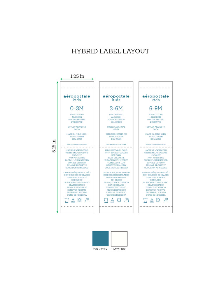 Hybrid Label Layout | PDF