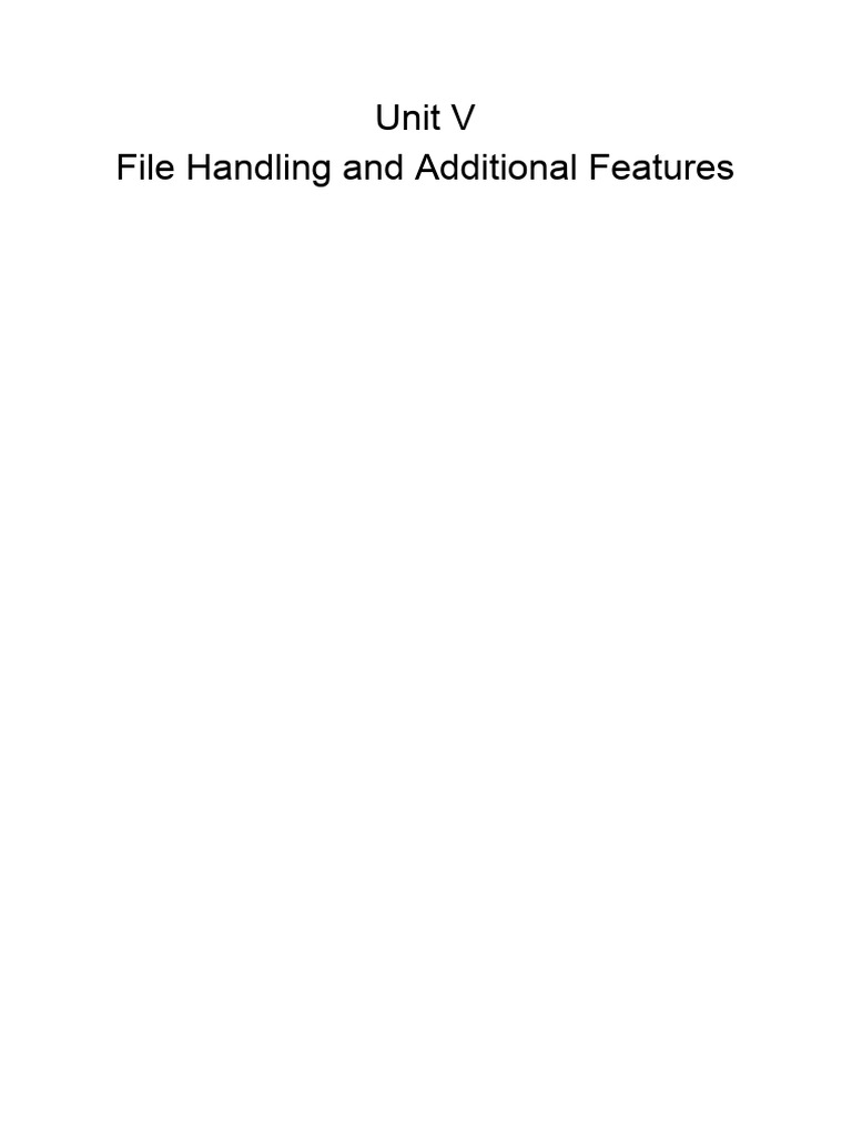 Unit V 2 Pdf Scope Computer Science Variable Computer Science