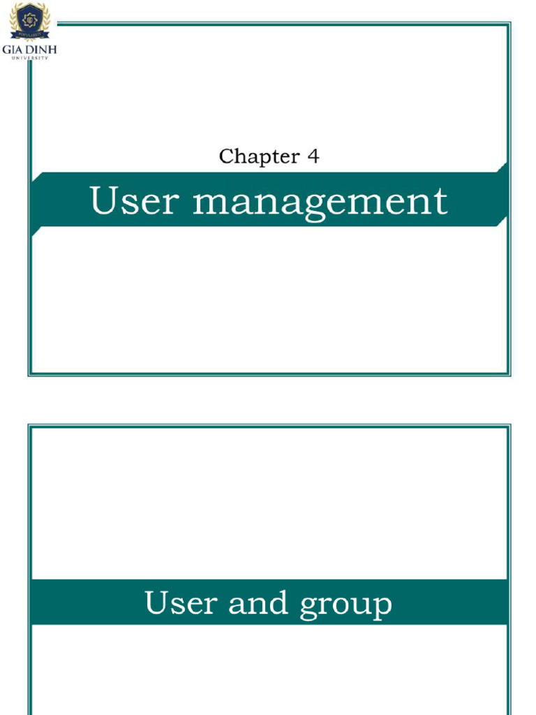 04.UserManagement | PDF