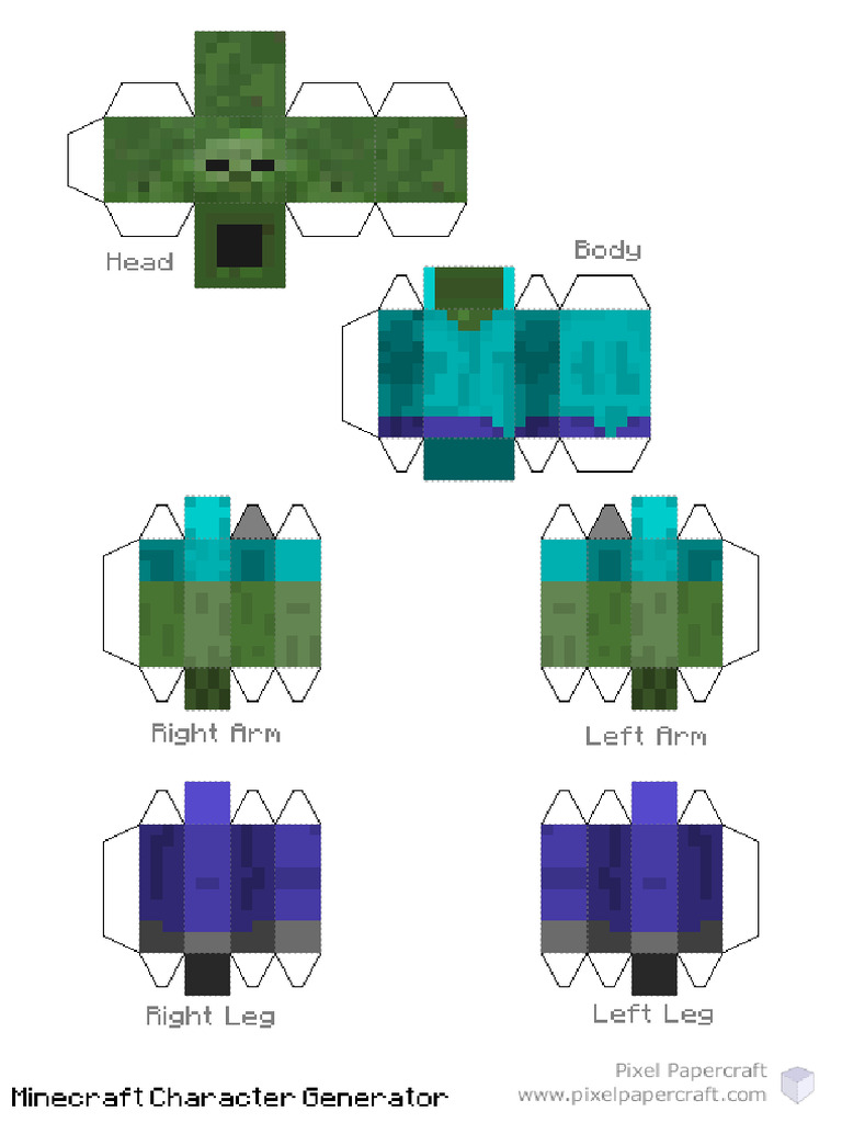 Minecraft Character | PDF