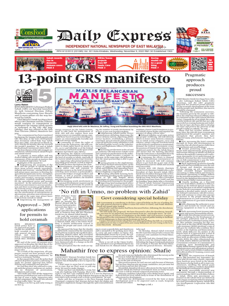 De9 11 | PDF | Government | Malaysia