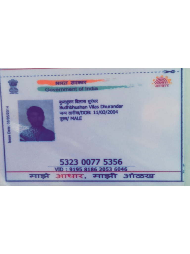 Bhushan Aadhar | PDF