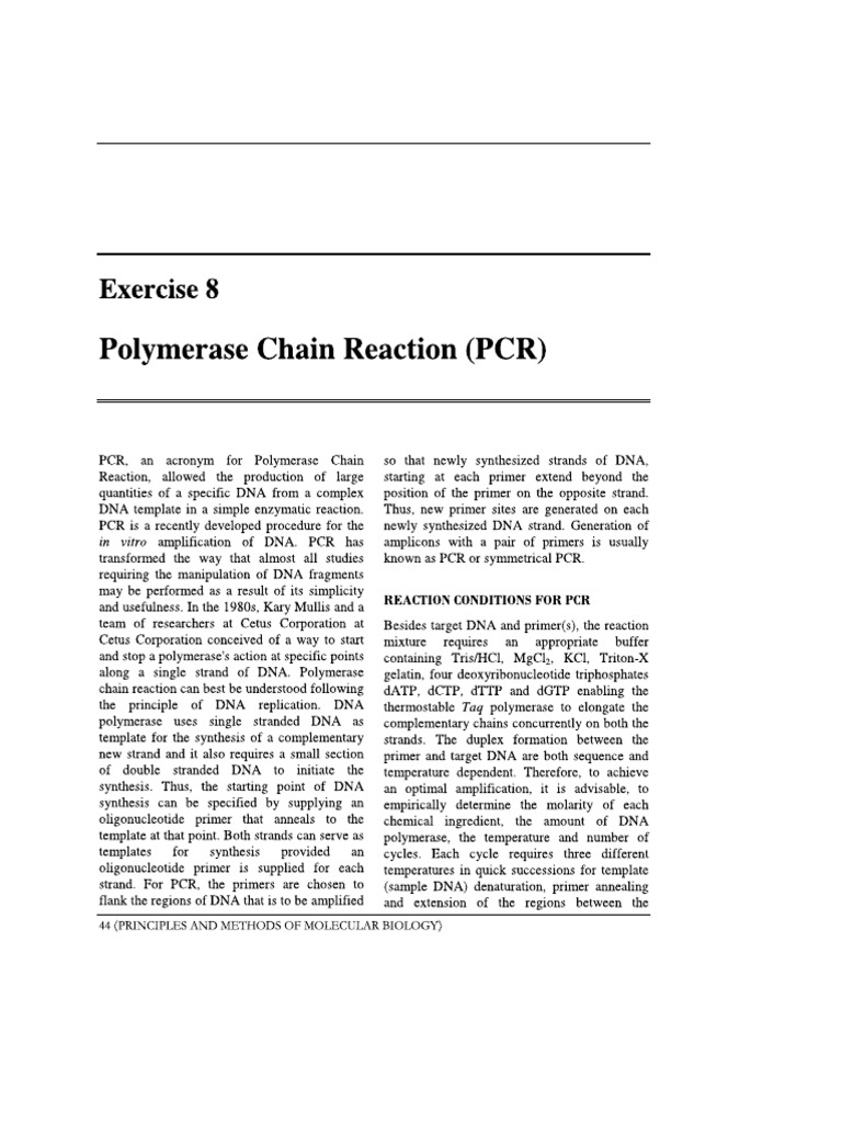 Pcr Pdf