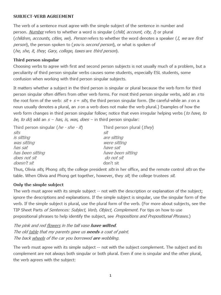 English Thalith Thanawie | PDF | Verb | Grammatical Number