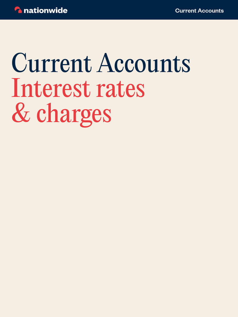 p4054 Current Accounts Interest Rates and Charges | PDF | Cheque ...