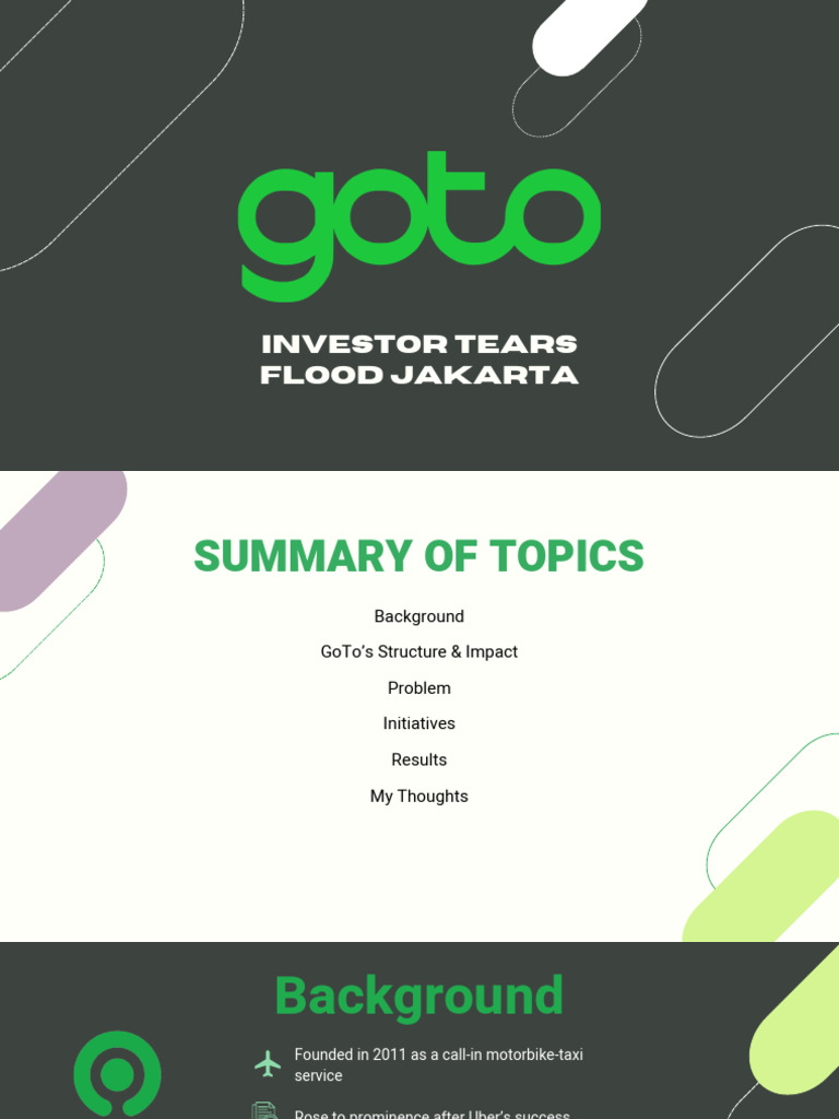 GoTo Group-1 | Download Free PDF | Mergers And Acquisitions | Corporations