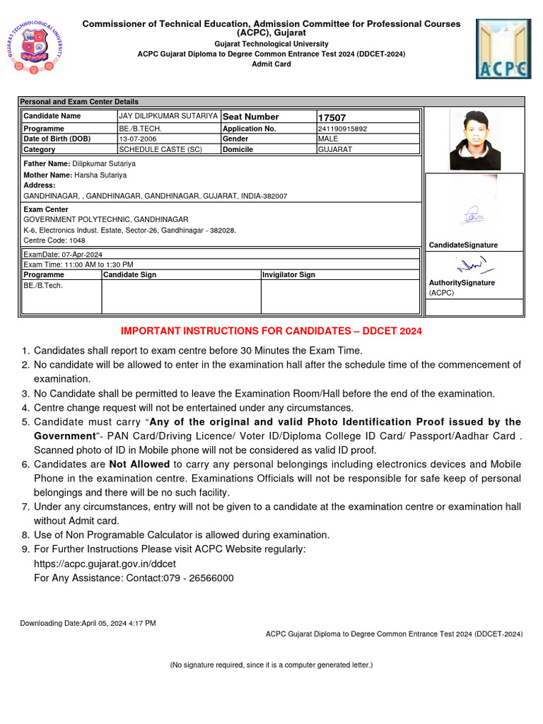 View Generated Docs | Download Free PDF | Identity Document