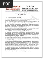 NCERT-Based NEET Biology Notes | PDF | Biology | Cell (Biology)