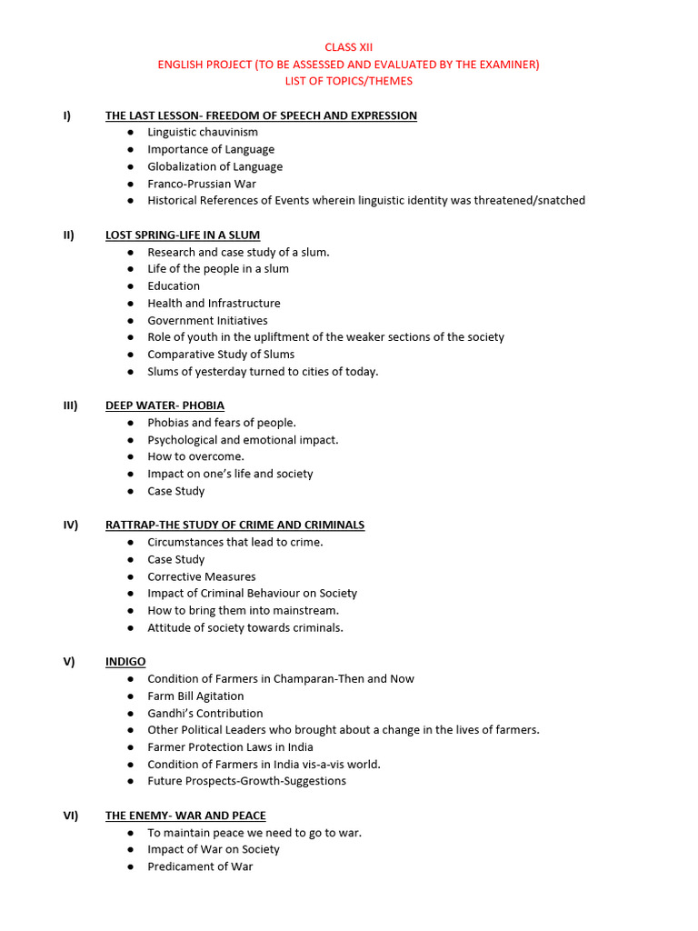 Class Xii Project | PDF | Cognition | Psychology
