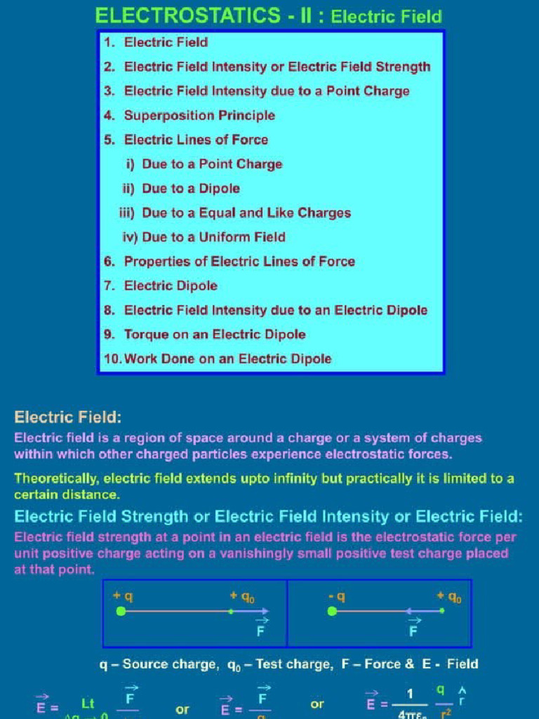 Electrostatic 2 | PDF