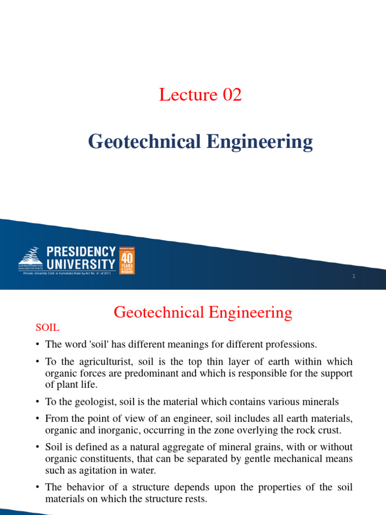 Lecture - 02 - Elements of Civil Engineering | Download Free PDF ...