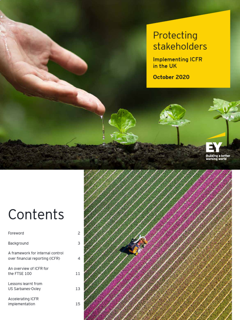 Implementing Icfr in The Uk Oct 2020 | PDF | Internal Control | Audit