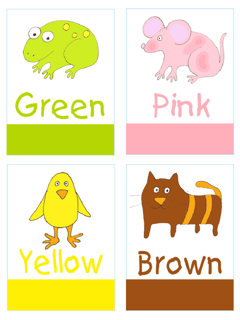 Flash Card Color 11 | PDF