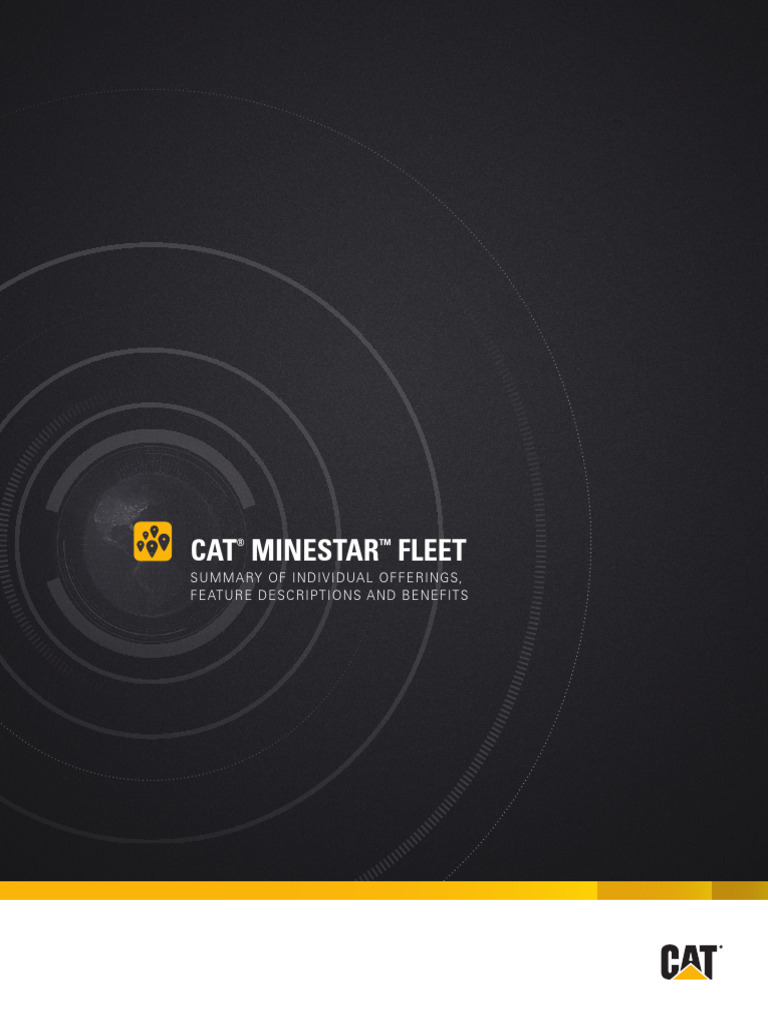MineStar Fleet - Benefit Summary | Download Free PDF | Truck | Program ...