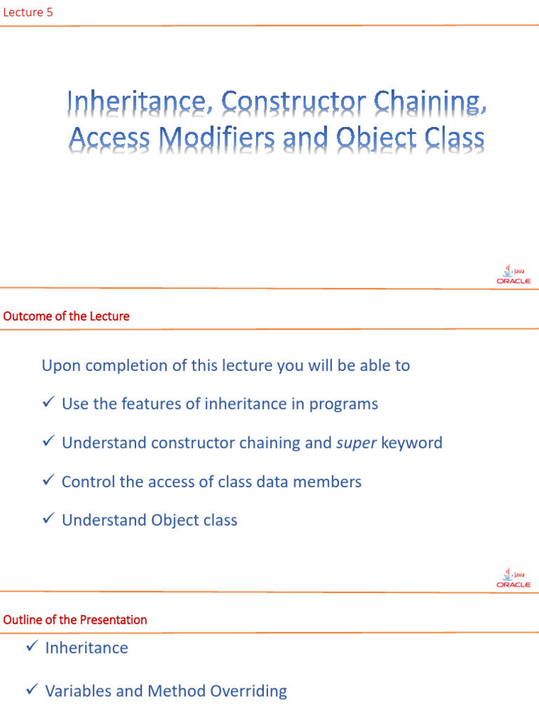 Java Inheritance And Constructors Pdf Inheritance Object Oriented Programming Class