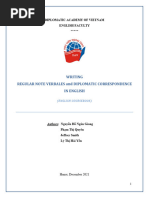 5 FAH-1 H-610 Using Diplomatic Notes | PDF | Diplomatic Rank | Ambassador