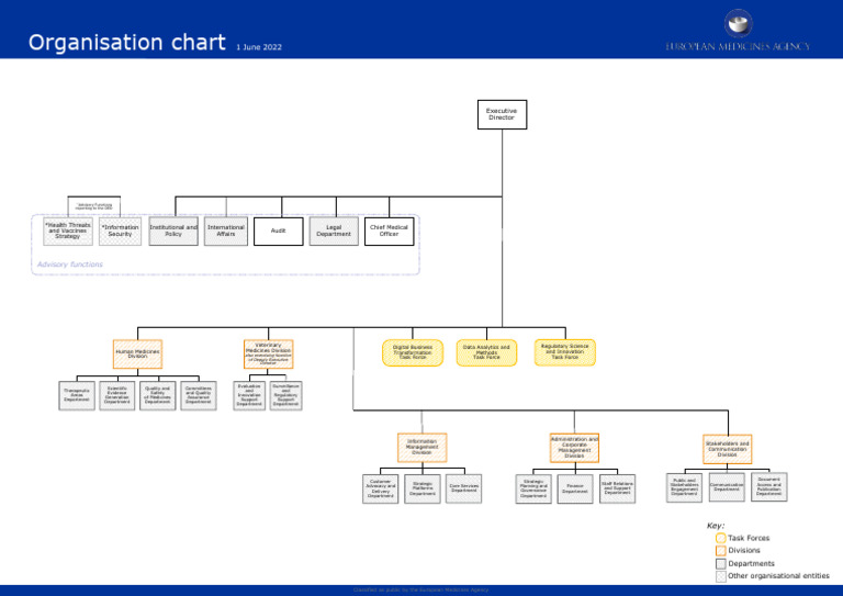EMA Organizational Structure Overview | PDF