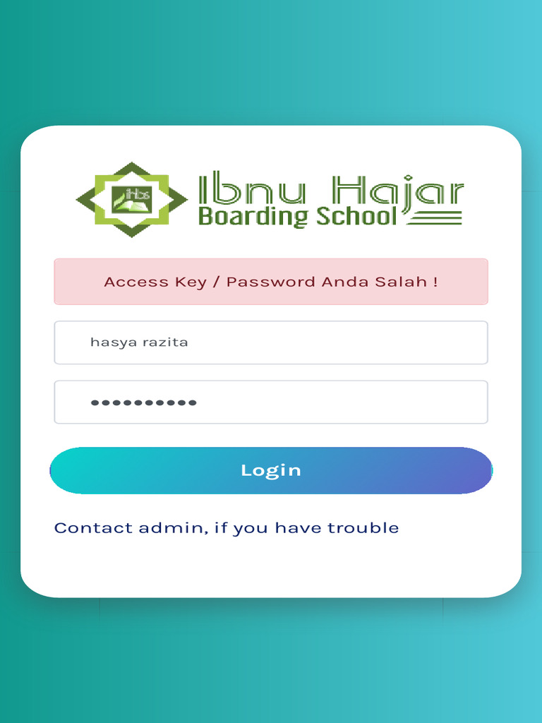 Login Sim Ihbs | PDF