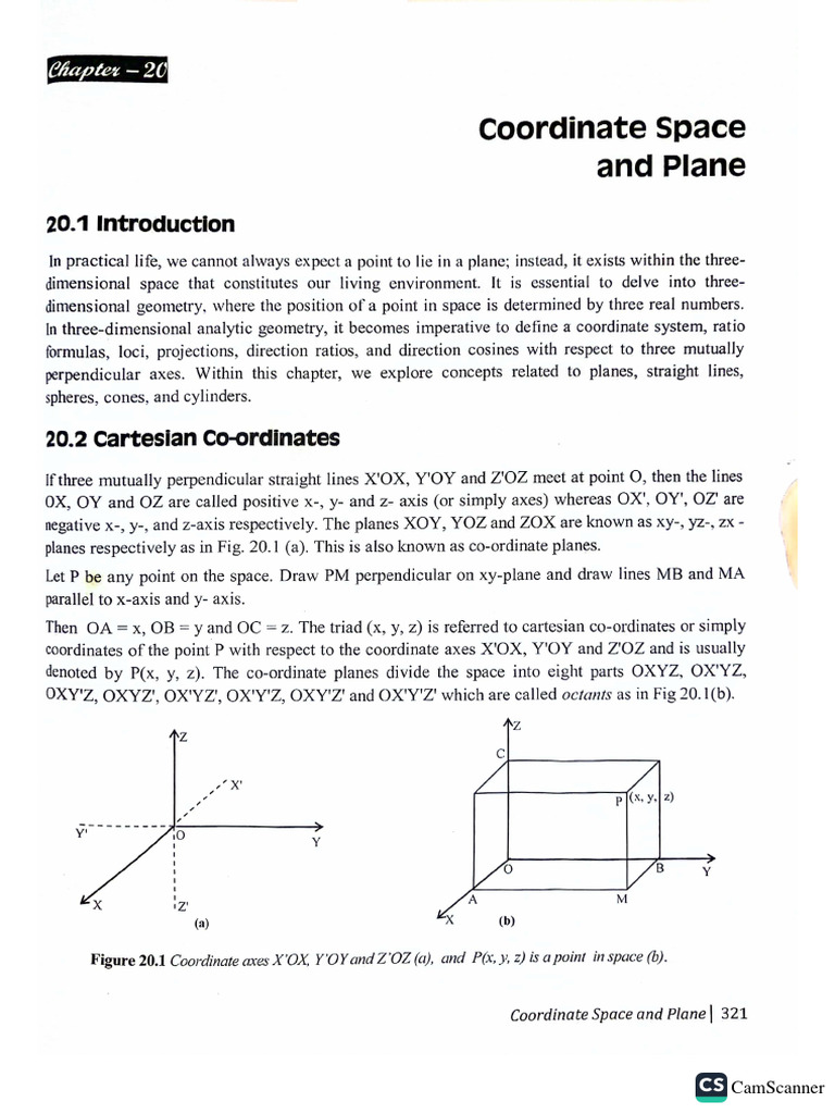 3D Geometry Organized | PDF