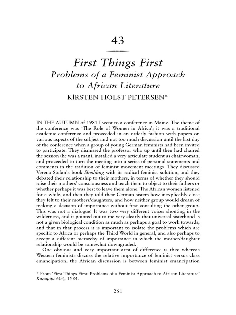 (Bill - Ashcroft) - First Things First | PDF | Postcolonialism | Theory
