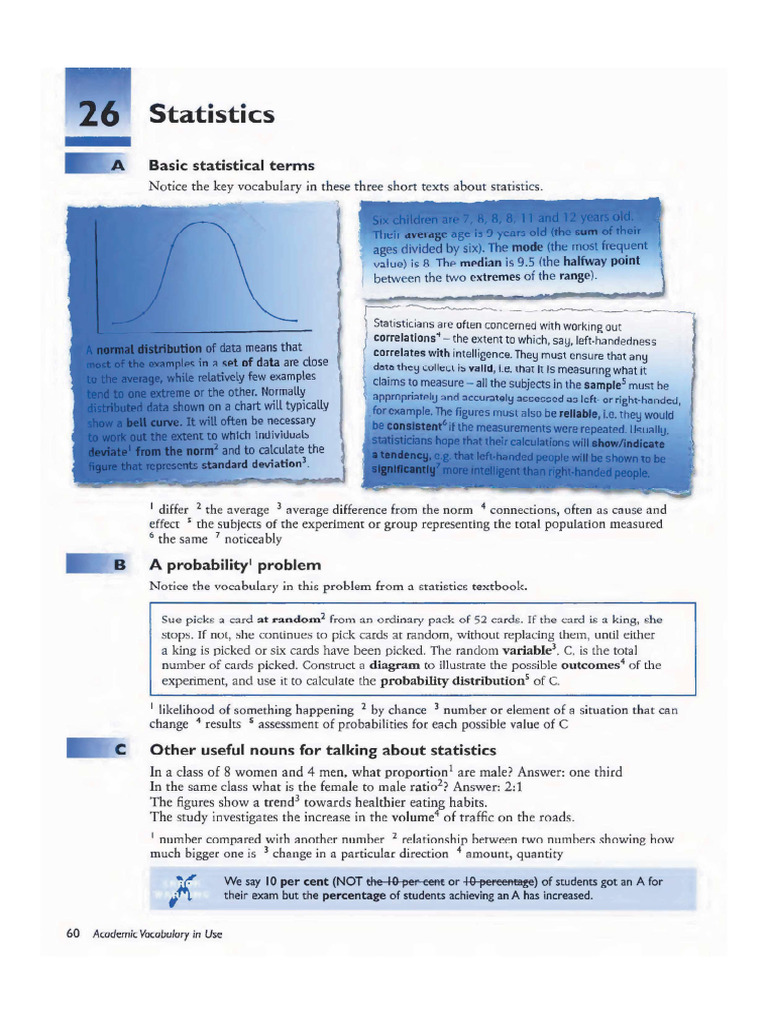 Statistics 2 | PDF