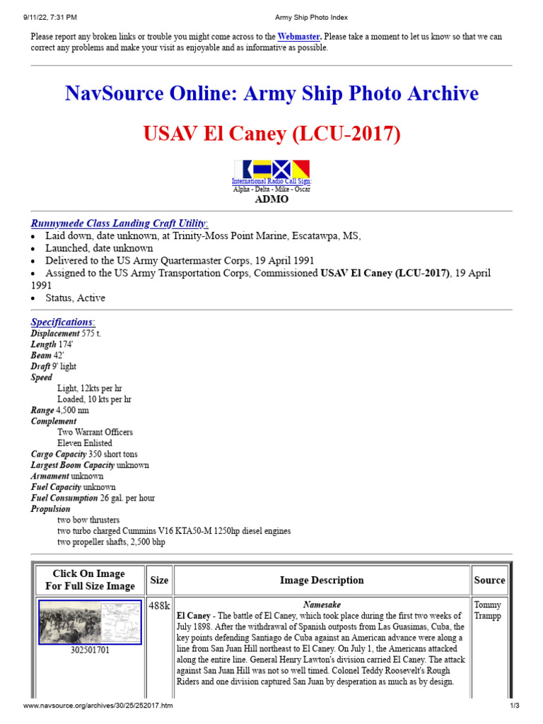 Army Ship Photo Index | PDF | Ships | Warships
