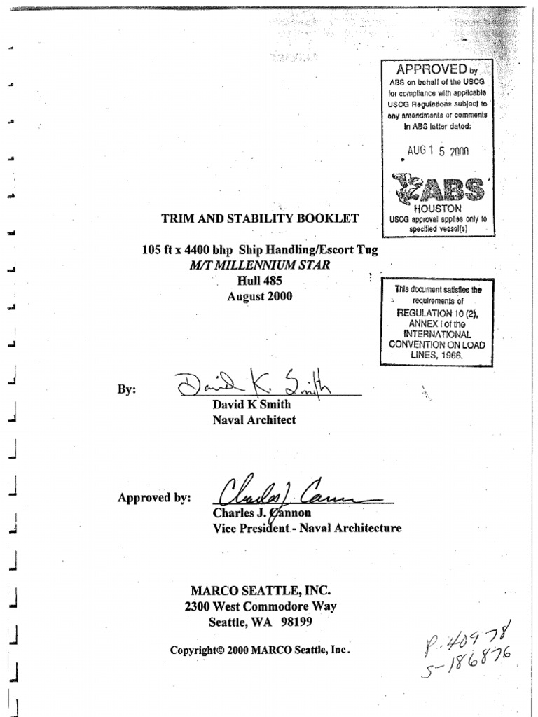 Trim and Stability Booklet | PDF
