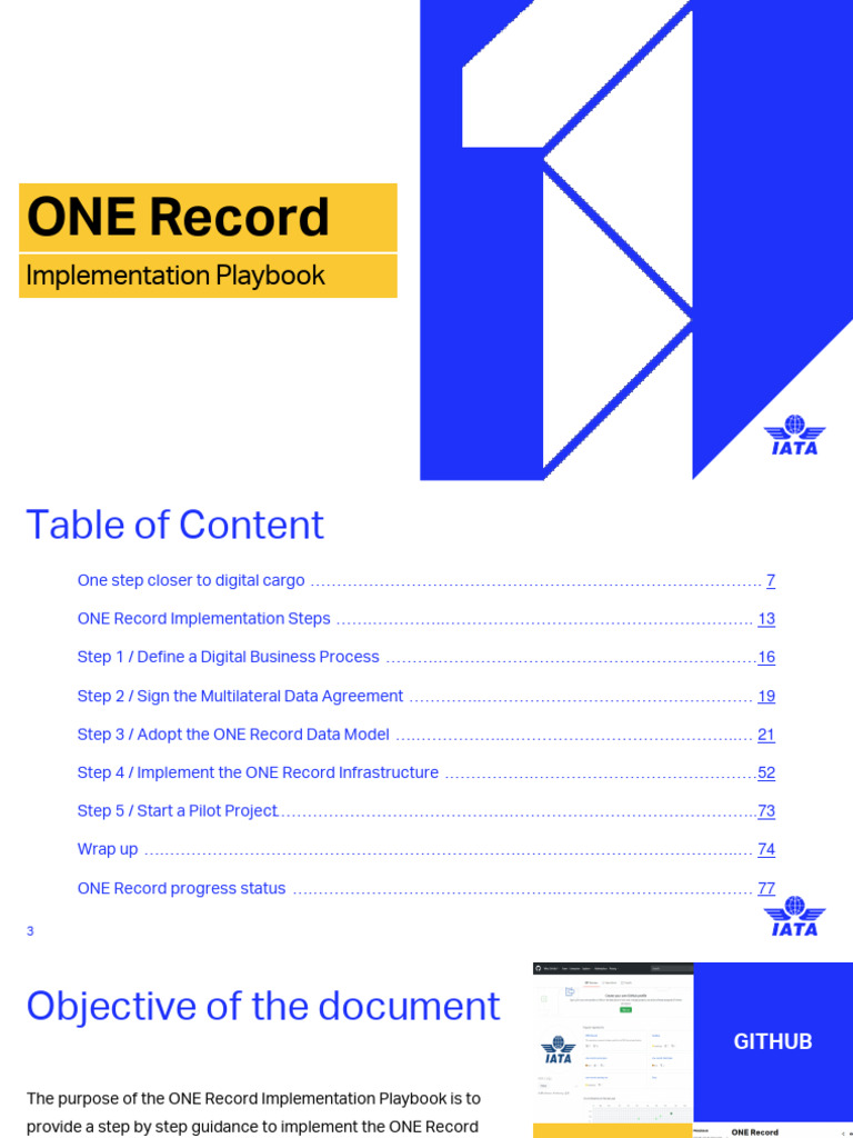 ONE Record Implementation Guide | PDF | Conceptual Model | Data Model