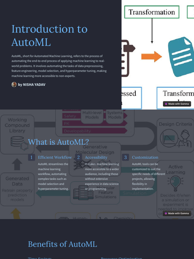 Introduction To AutoML | Download Free PDF | Machine Learning | Automation