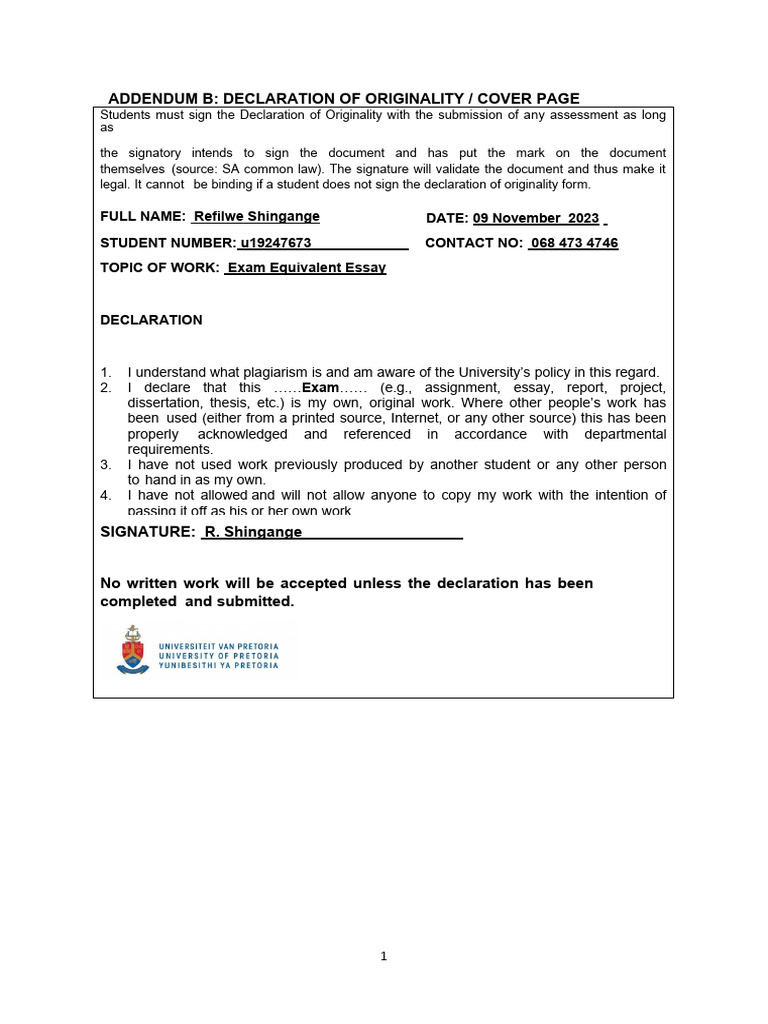 JMH 454 Exam Equivalent Essay | PDF | Learning | Teachers