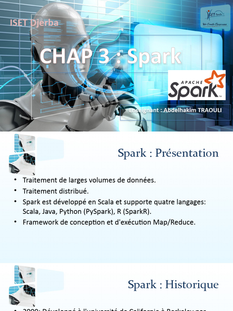 Chap3 Spark | PDF | Apache Spark | Apache Hadoop