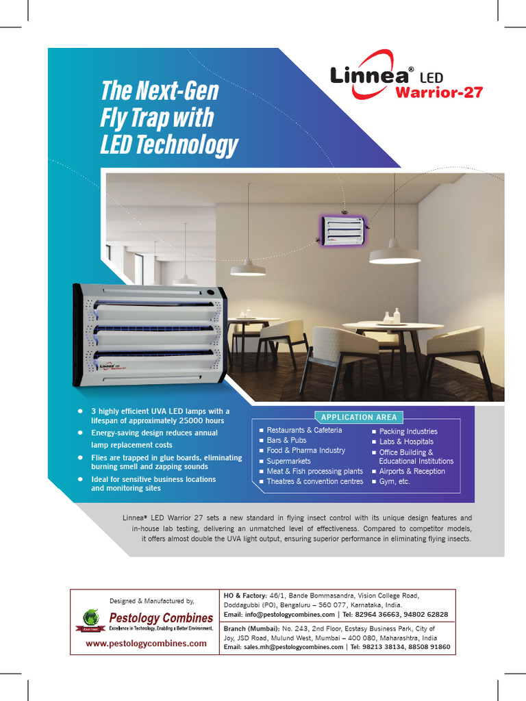 Efficient UVA LED Fly Trap Solution | PDF | Ultraviolet