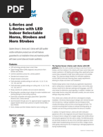 LED Horn Strobes for Installers | PDF | Light Emitting Diode | Electricity