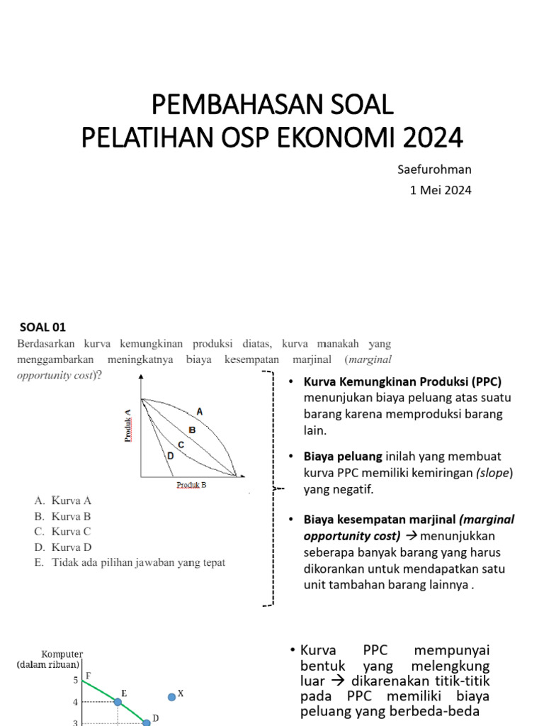 Pembahasan Soal Osp 2024 | PDF